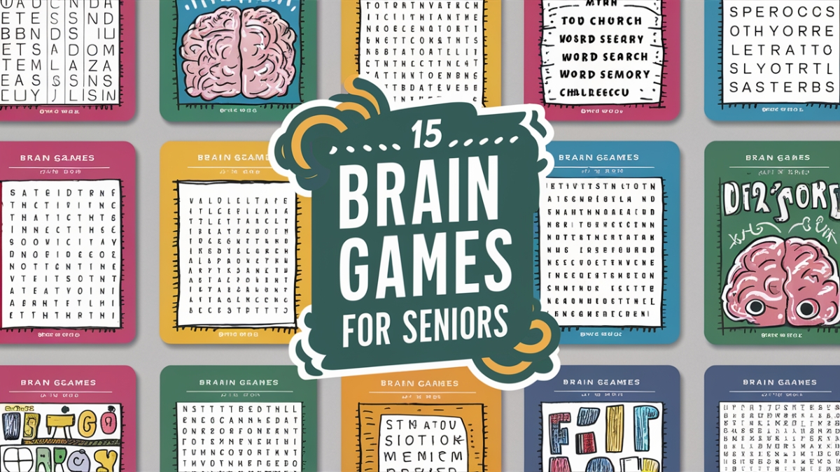 19+ Brain Games for Seniors Printable for 2025 – Fizzy Flare
