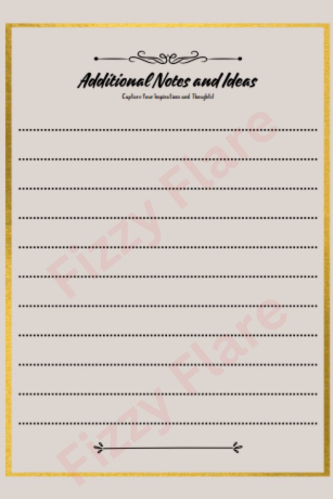 Wedding Planner Printable for 2026 – Fizzy Flare