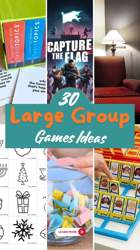 30 Large Group Games for 2025 You’ve Ever Played – Fizzy Flare