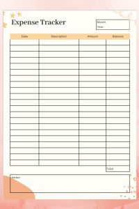 10 Expense Tracker Printable for 2025 – Fizzy Flare