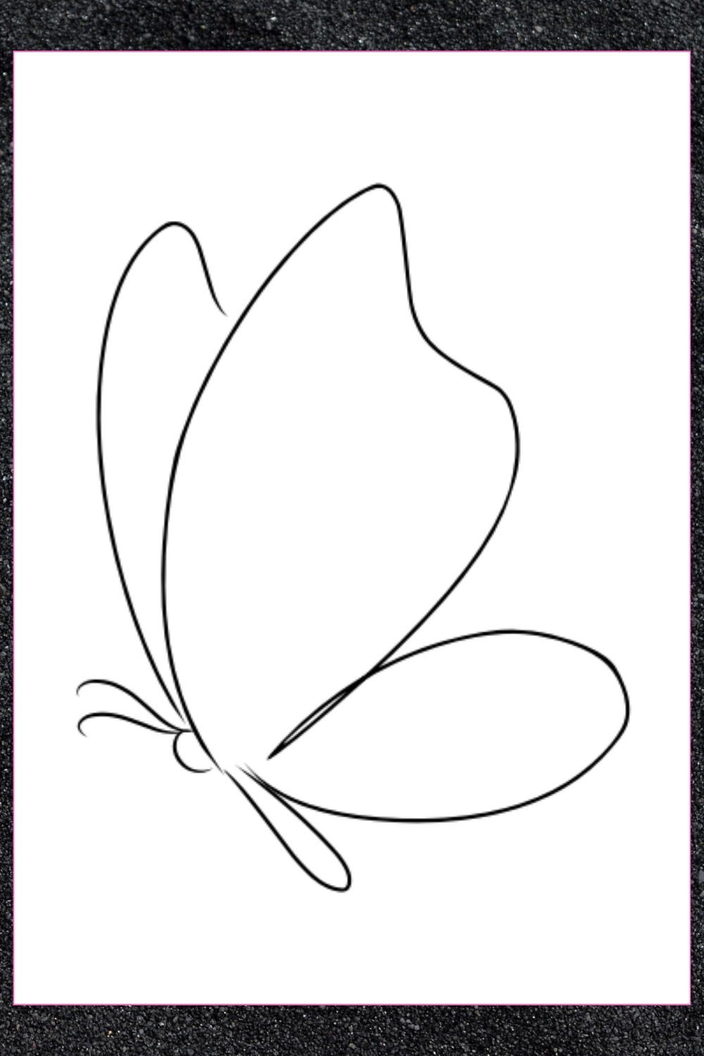 20 Butterfly Outline Printable Templates for 2026 – Fizzy Flare
