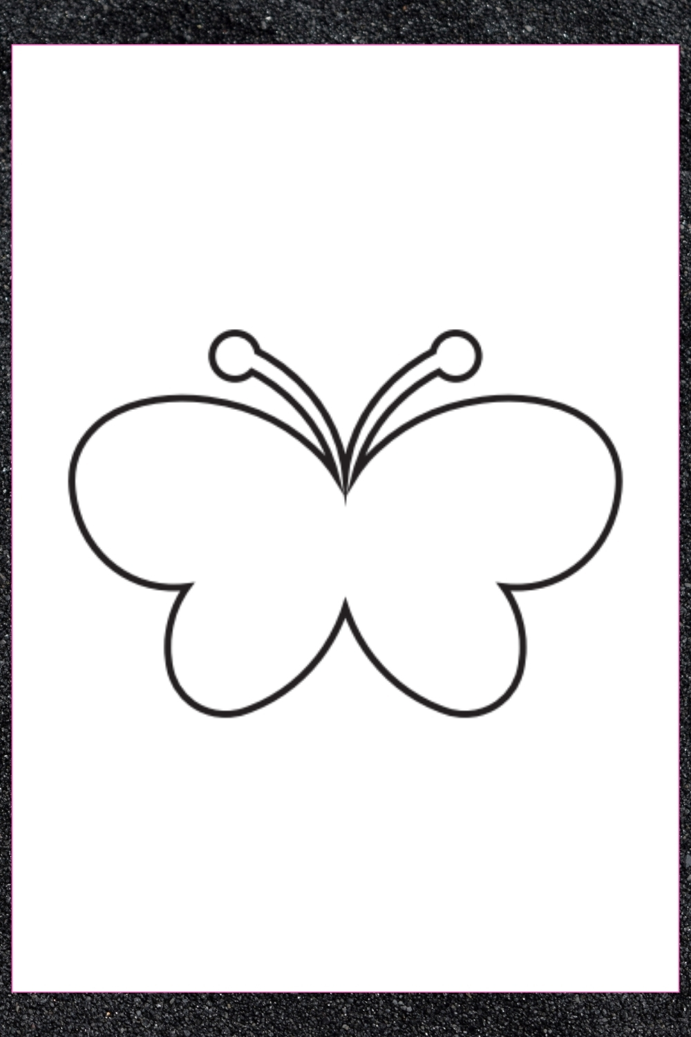 20 Butterfly Outline Printable Templates for 2026 – Fizzy Flare