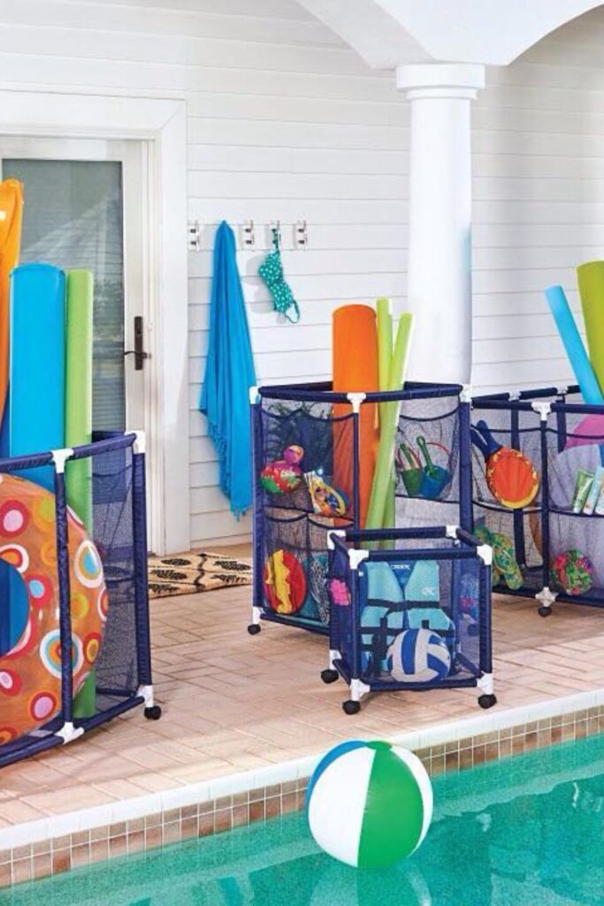20 Pool Storage Ideas for 2025 – Fizzy Flare