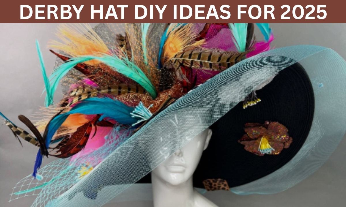 10 Derby Hats DIY Ideas for 2025 – Fizzy Flare