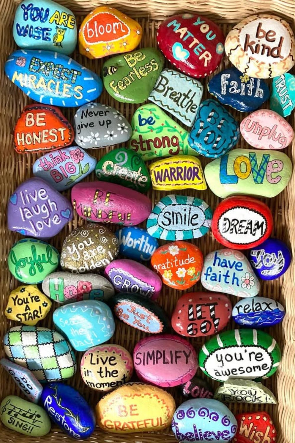 24 Painted Rocks DIY Ideas for 2026 – Fizzy Flare
